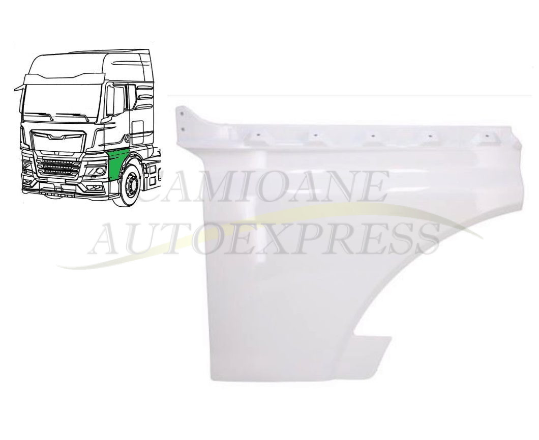 Extensie Usa Partea Stanga MAN TGX E6 2021- | Camioane Auto Express